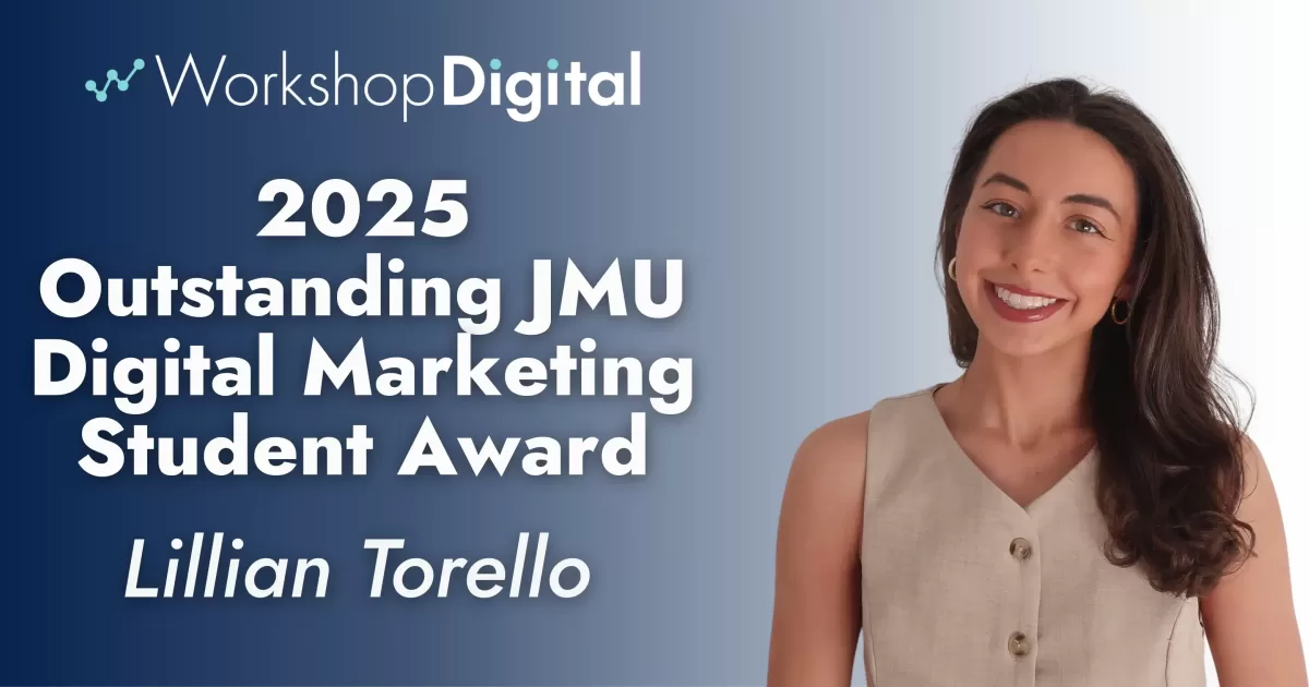 2025 JMU Digital Marketing Award Winner