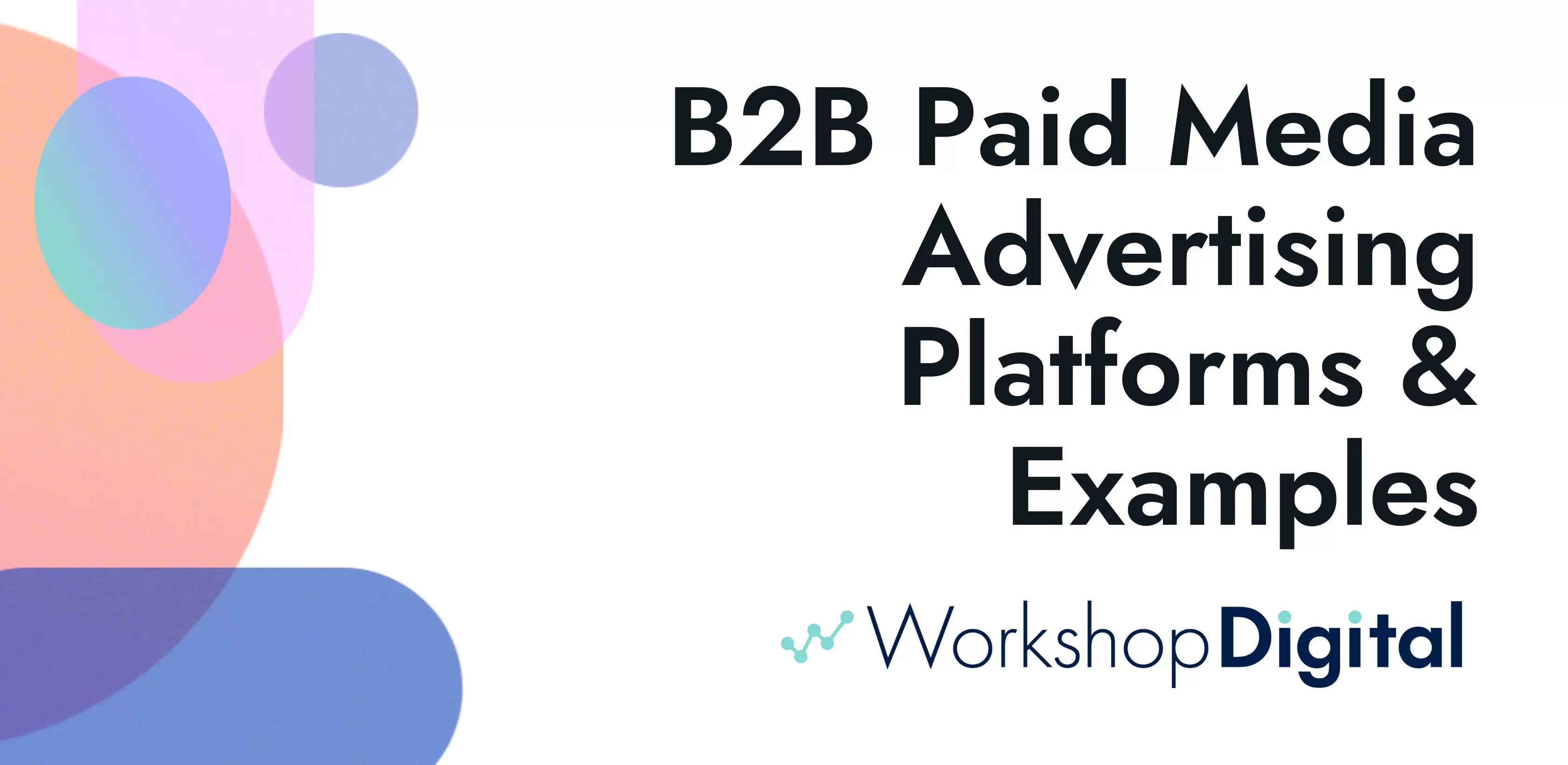 B2B Paid Media Advertising Platforms & Examples